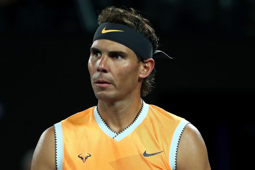 Watch: Rafael Nadal hits big groundstrokes and shows off new sleeveless ...
