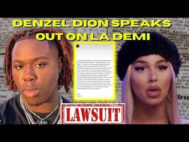 Denzel Dion and LA Demi drama explained as latter accuses fellow ...