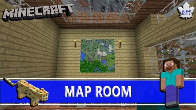 Minecraft Redditor showcases their map room and everyone finds it cool