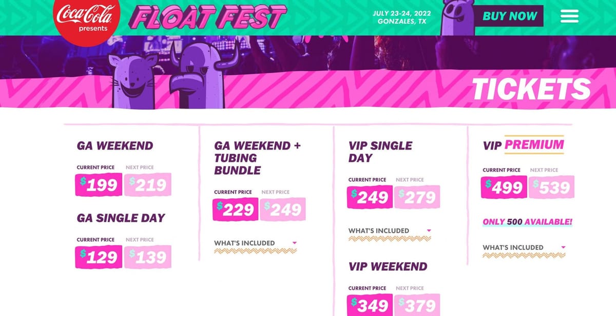 Float Fest 2022: Lineup, tickets, where to buy, dates and all you need ...