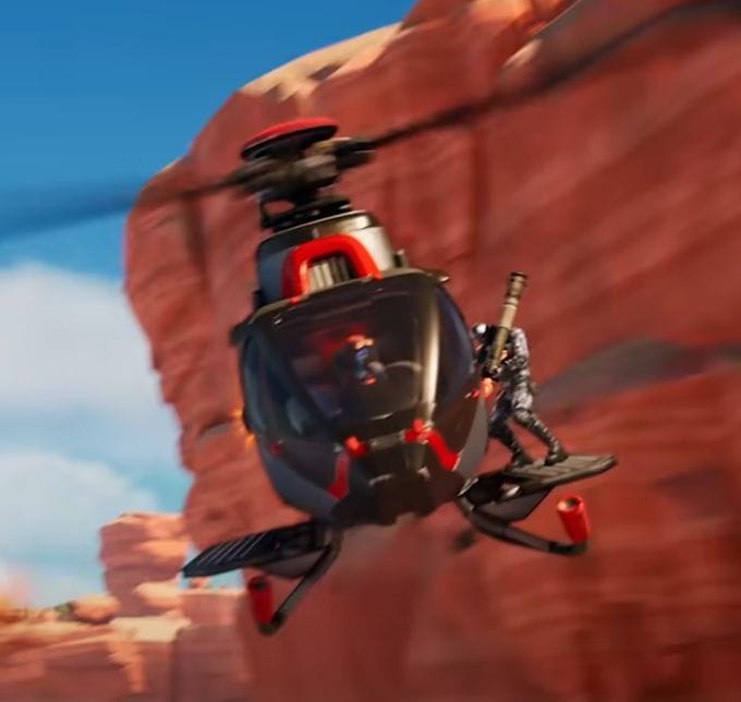 Helicopters to soon return in Fortnite, shows new leak