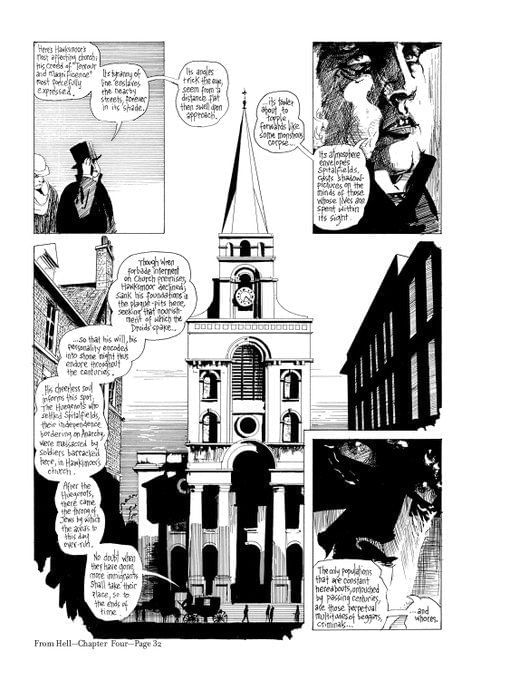 Top 5 comics written by Alan Moore