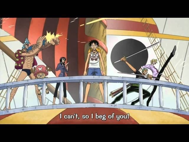 Why did Luffy and Usopp fight in One Piece?