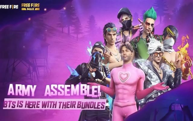 How to get BTS bundles in Free Fire MAX in India