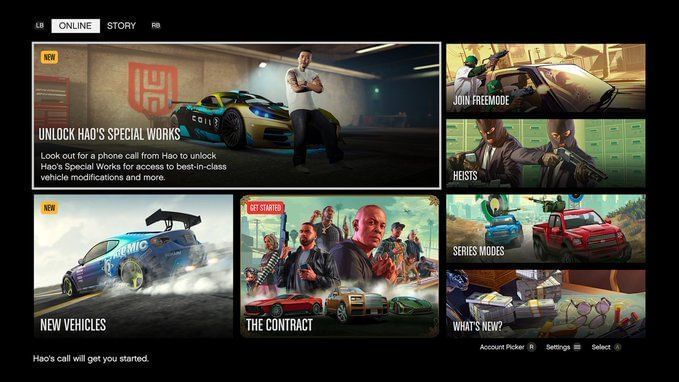 Redesigned menu for GTA 5 Expanded and Enhanced revealed