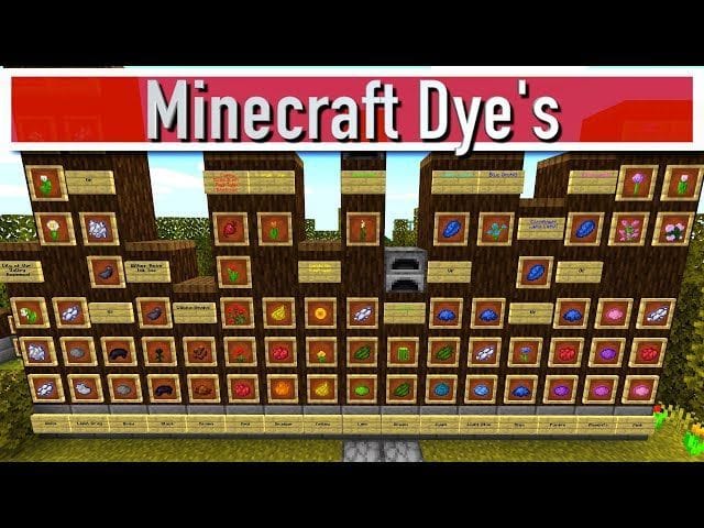 How to make cyan dye in Minecraft