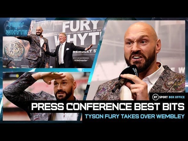 Boxing News: Tyson Fury posts meme about Dillian Whyte