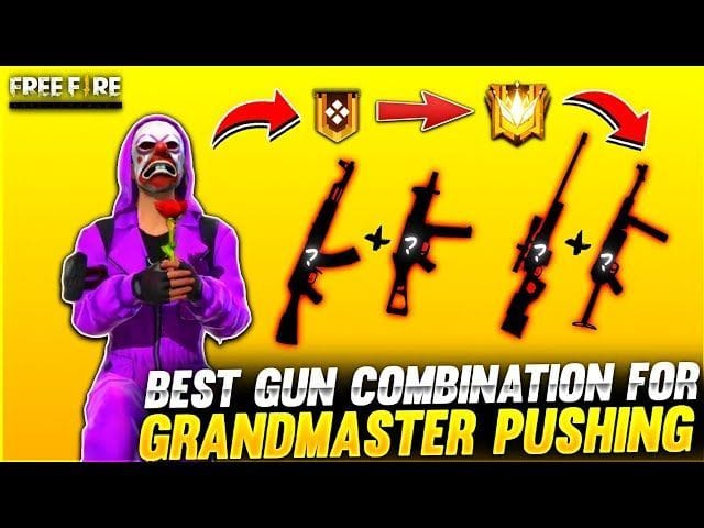 Best Free Fire MAX gun combinations for maximum damage in ranked ...