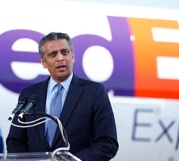 Who is Raj Subramaniam? All about the new FedEx CEO as founder, Fred ...
