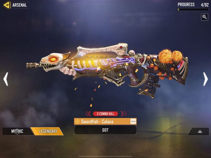 Every Legendary weapon in Call of Duty: Mobile