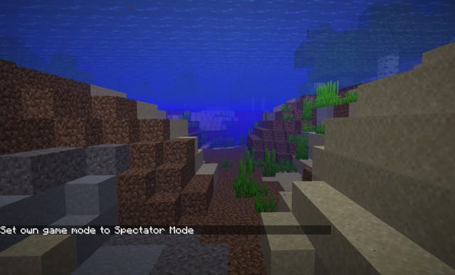 How to use the spectator mode in Minecraft