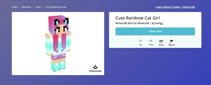 10 best Tynker skins in Minecraft (2022)