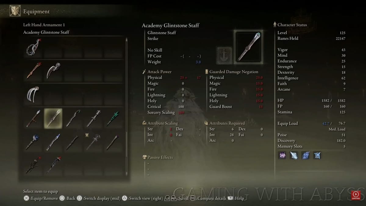 7 best Glintstone staff that players should not miss in Elden Ring