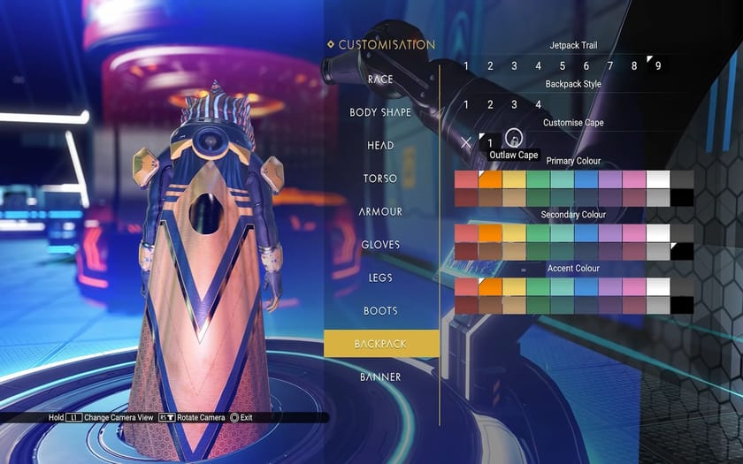 How to wear a cape in No Man's Sky