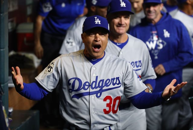 LA Dodgers skipper Dave Roberts is the only manager in history to pull ...