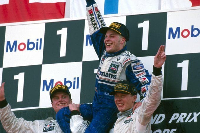 3 F1 drivers started racing late