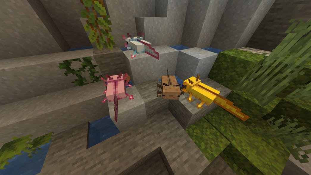 Blue Axolotl in Minecraft: How to get it, breeding tips, and more