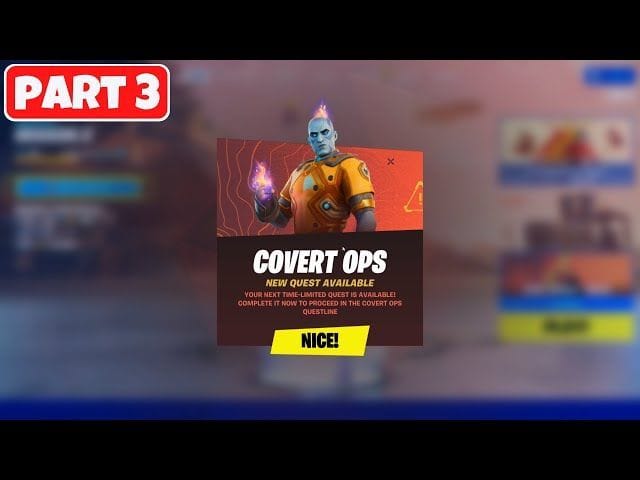 Fortnite Covert Ops Quest: How to establish device uplink in Zero Build