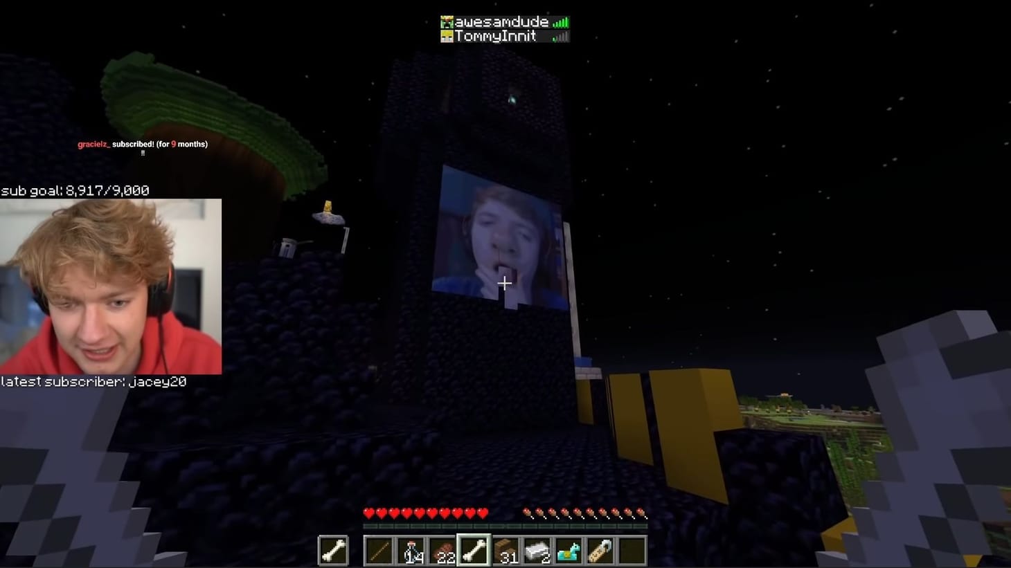 Minecraft streamer TommyInnit blows up BadBoyHalo's house on Dream SMP
