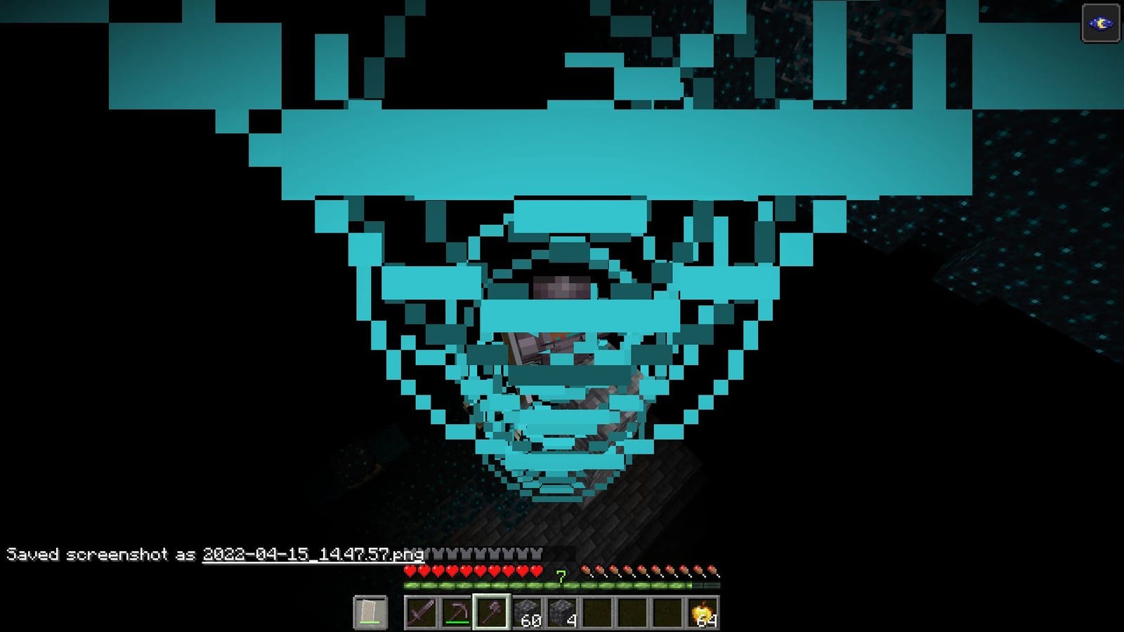 How to avoid Warden's new ranged attack in Minecraft?