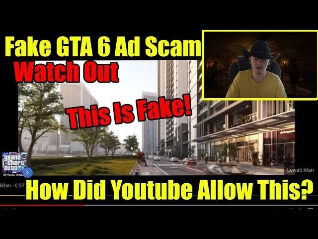 GTA 6 ads on YouTube are fake, but they seem to be everywhere