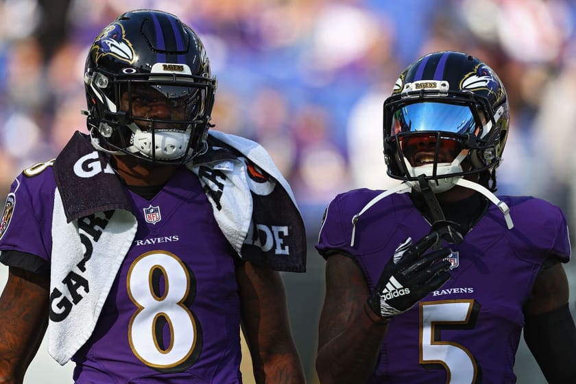 Lamar Jackson shocked with Ravens' decision to trade Marquise Brown on ...