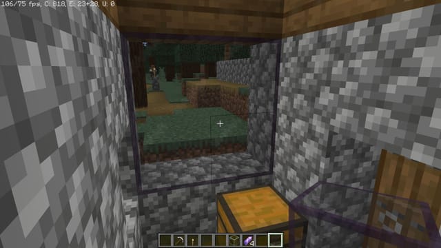 How craft and use tinted glass in Minecraft?