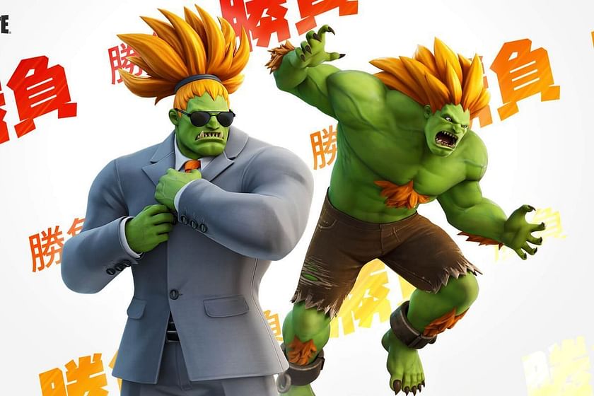 How To Get The Sakura And Blanka Street Figher Skins In Fortnite