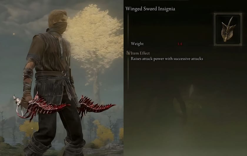 How to obtain the Winged Sword Insignia Talisma in Elden Ring