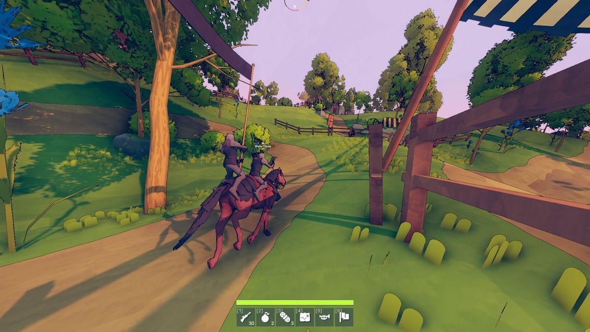 Knightfall: A Daring Journey review - Horse drifting is the way to victory