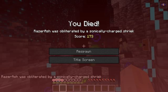 3 main Warden changes in Minecraft snapshot 22w17a