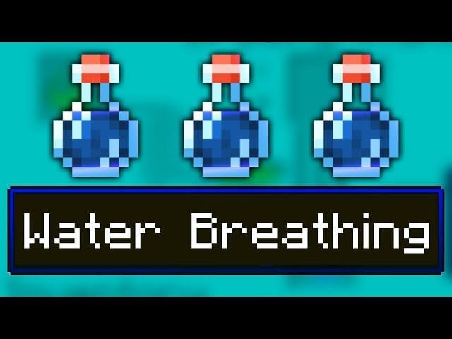 How to brew and use water breathing potion in Minecraft?