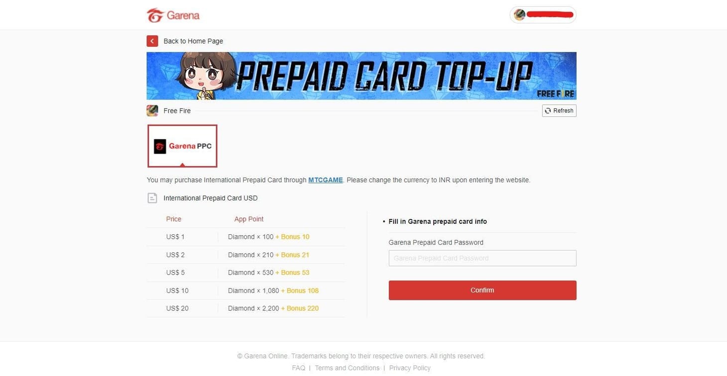 Garena Free Fire top up methods: List of all diamond purchase methods ...