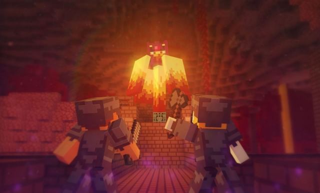 Minecraft Dungeons finally introduces long awaited Blazing Mob in-game
