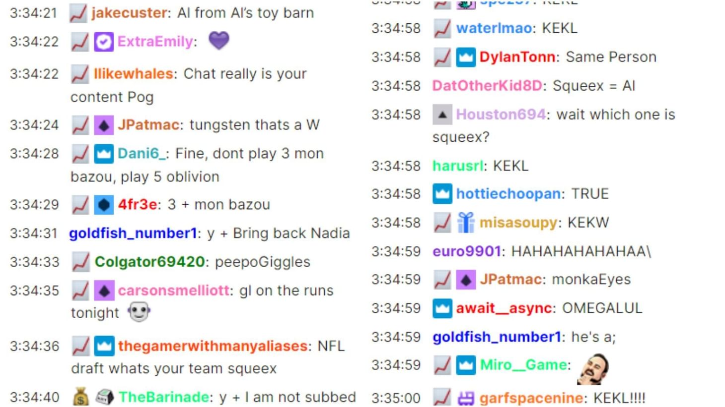 Twitch streamer Squeex conducts a banning spree after being compared to ...