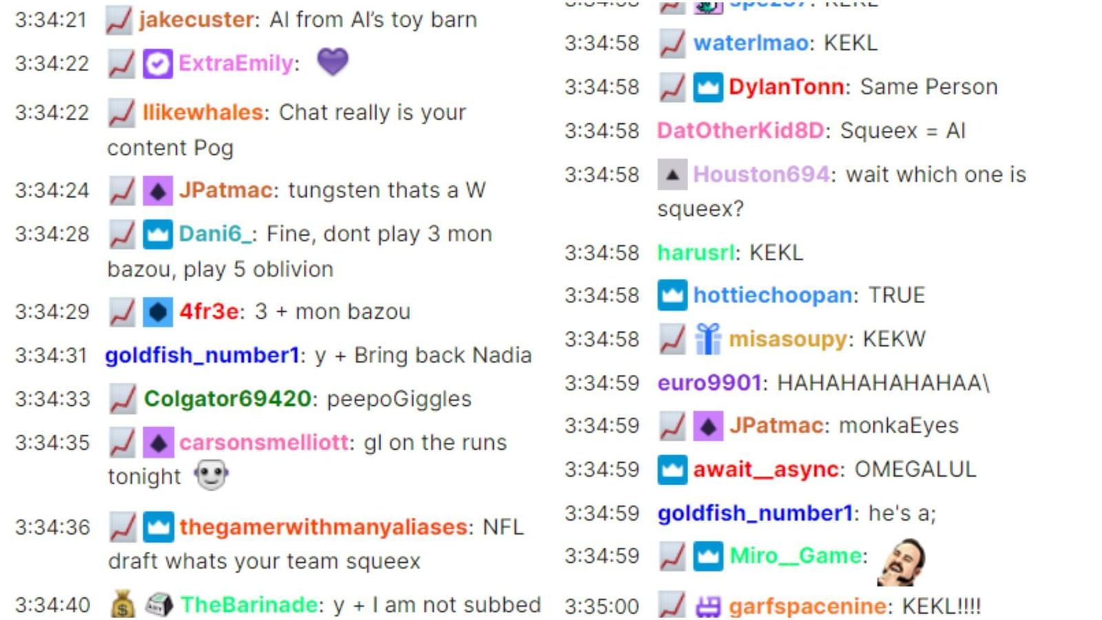 Twitch streamer Squeex conducts a banning spree after being compared to ...