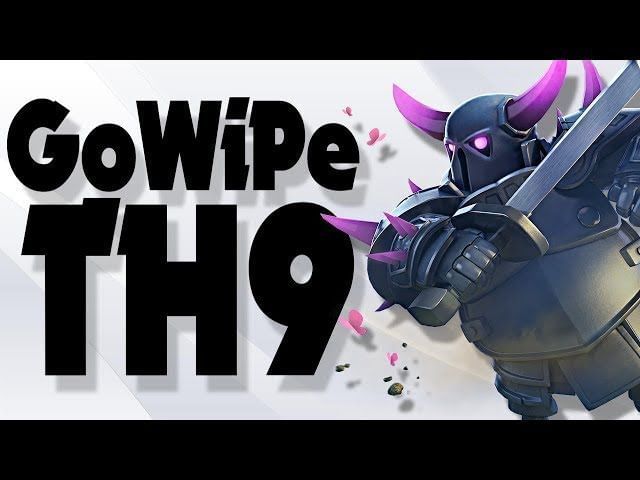 Queen Walk GoWiPe: Powerful Town Hall 9 attack strategy in Clash of Clans