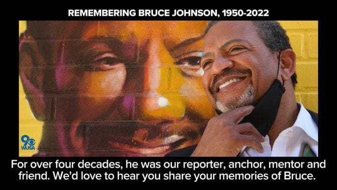 How did Bruce Johnson die? Tributes pour in as WUSA news anchor passes ...