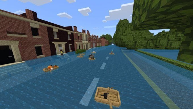 Minecraft's new mode showcases effects of climate change to students