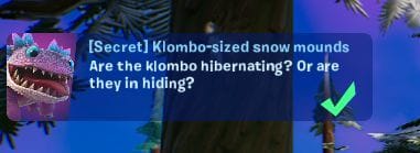 Klombo discovered hidden under the ice in Fortnite Chapter 3 Season 2 map