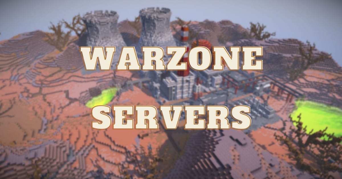 3 best Minecraft Warzone-style servers