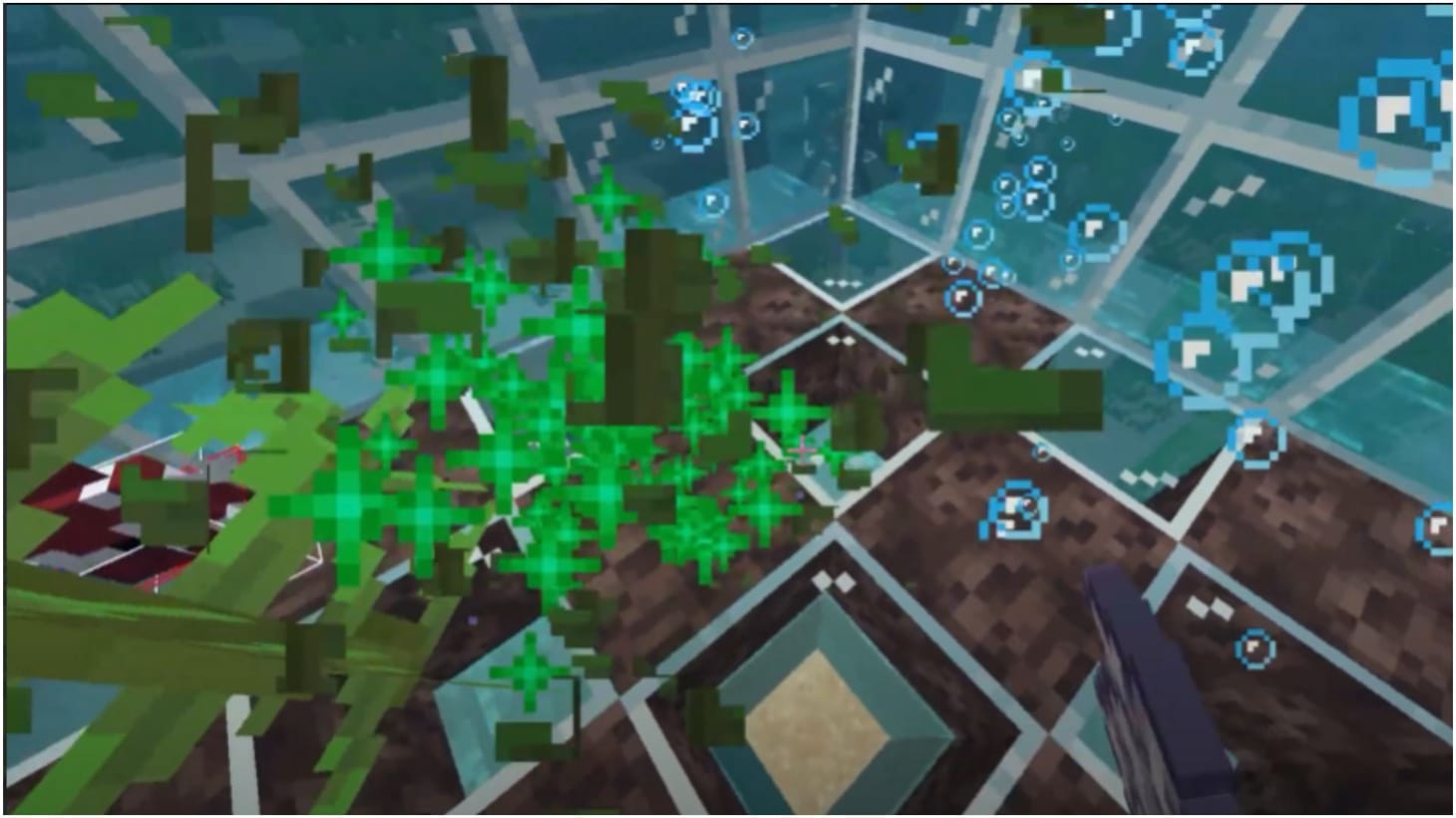 How to make a tropical fish farm in Minecraft