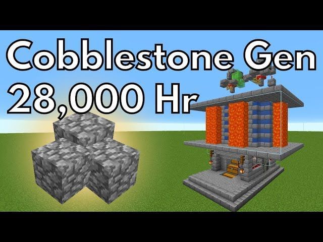 Top 5 designs of cobblestone generators in Minecraft