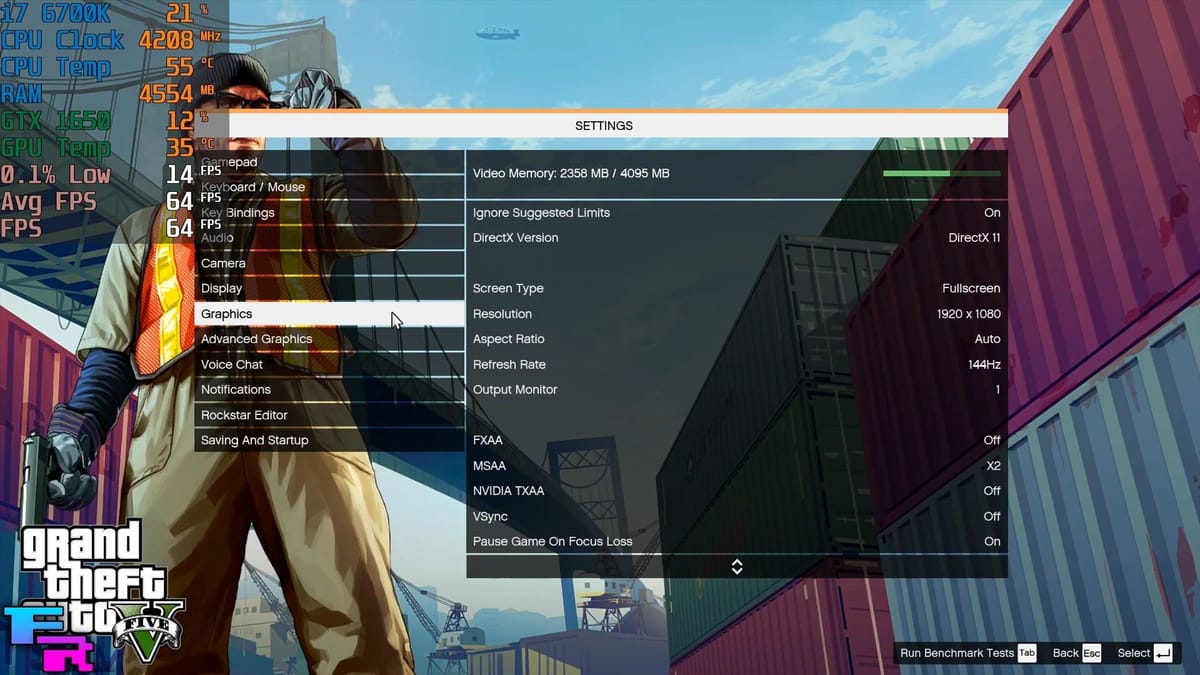 Best GTA 5 settings for GTX 1650 revealed