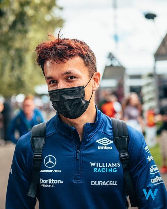 "It requires some cojones" - Alex Albon on driving at modified F1 ...