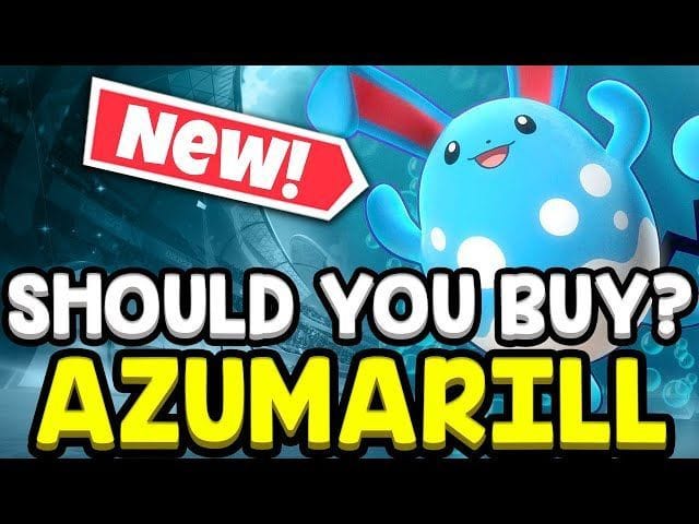 First impression of Azumarill in Pokemon Unite