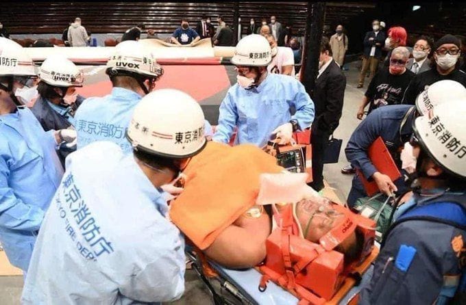 Shinjiro Otani hospitalized with potential spinal injury after botched ...