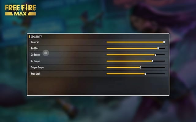 Best Free Fire sensitivity settings for headshots and fast movements in ...