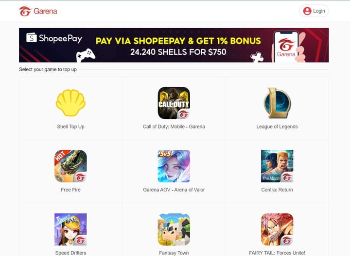 Free Fire Top-up Center method for diamonds and other rewards revealed