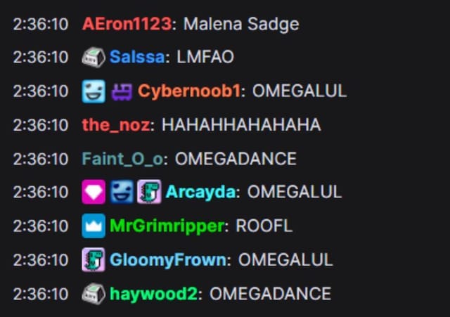 Nmplol dies at the wrath of Malena's sneeze and it's priceless